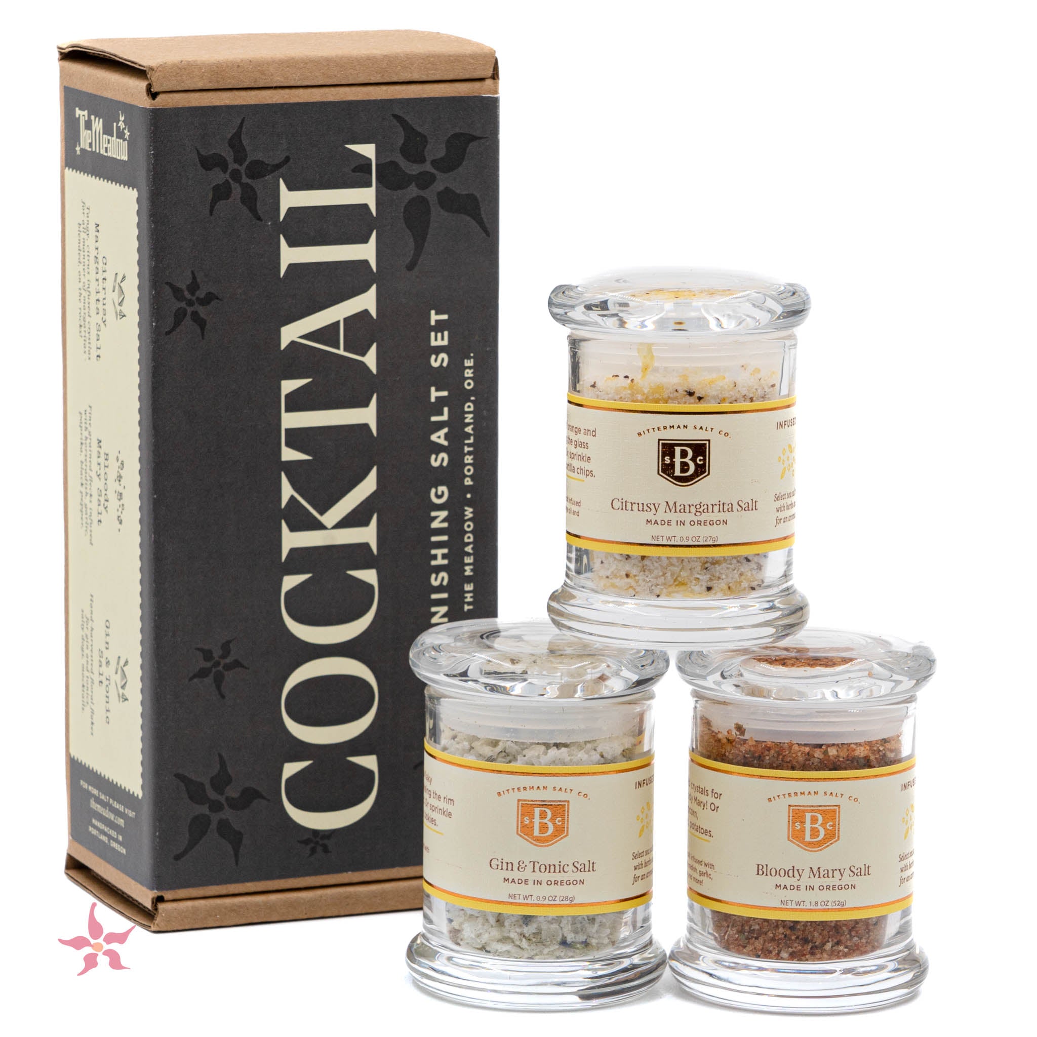 Cocktail Salt Set | Three Salts for Cocktails in 2oz Jars – The Meadow