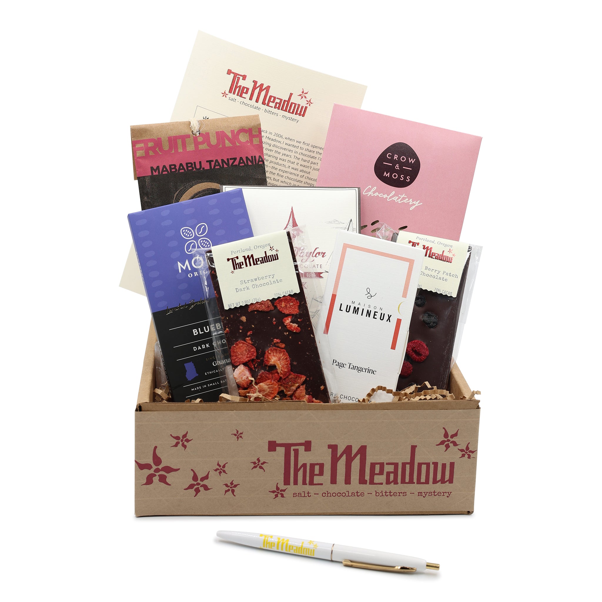 Fruity Chocolate Tasting Flight Box – The Meadow