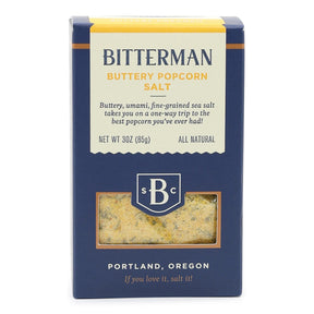 Bitterman's Buttery Popcorn Salt | Flavored Salt – The Meadow