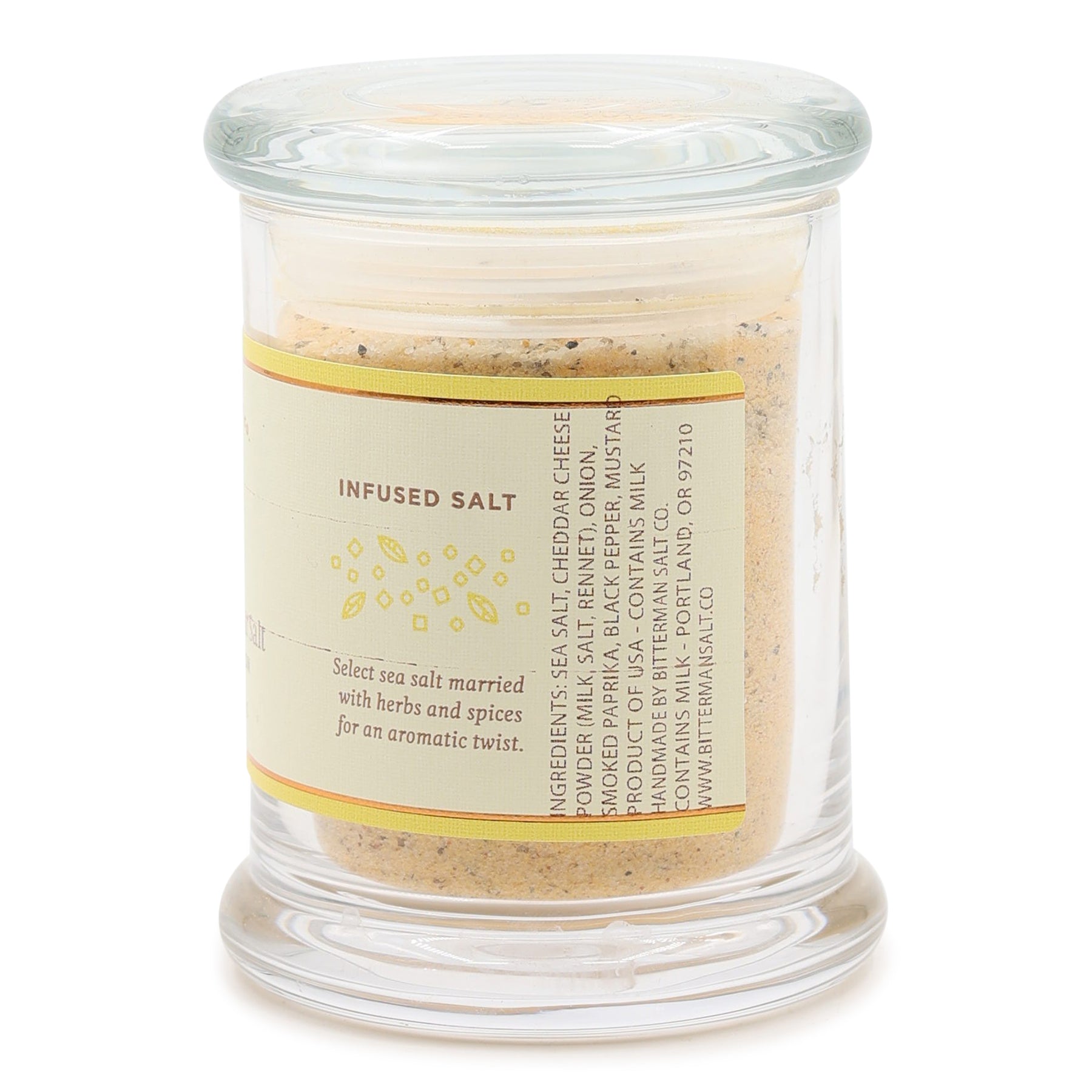 Bitterman's Smoked Cheddar Salt | The Meadow