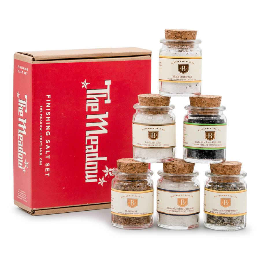 The Meadow Salt Set | Six Gourmet Sea Salts | The Meadow