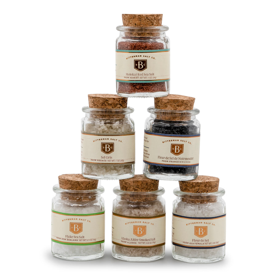 Gourmet Salt Starter Set - 6 Finishing Salts – The Meadow