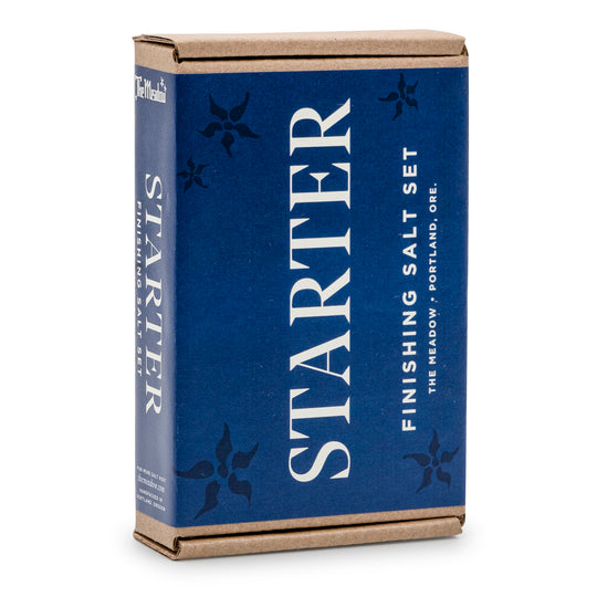 Gourmet Salt Starter Set - 6 Finishing Salts – The Meadow