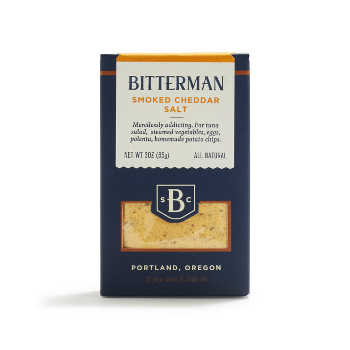Bitterman's Smoked Cheddar Salt | The Meadow